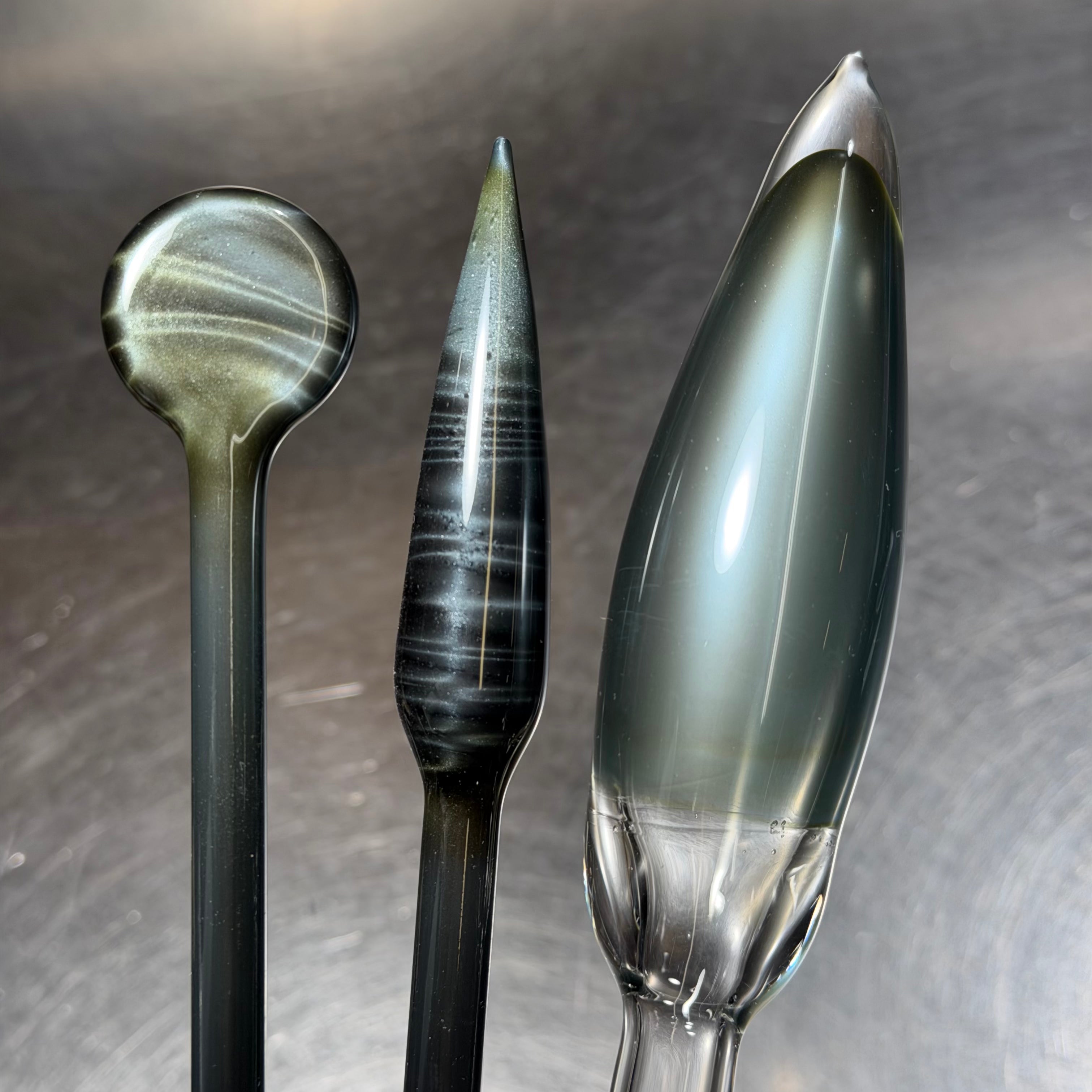 Exp. Light Blue Pearl Rod – Greasy Glass